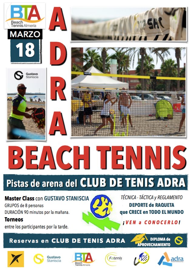 El Club de Tenis de Adra abre su puertas para dar a conocer el beach ...